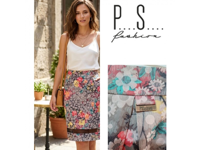 P.S. FASHION Nova suknja** divan dezen