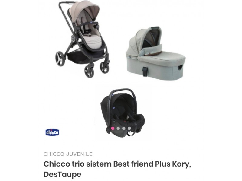 Chicco kolica 3 u 1, ODLIČNA