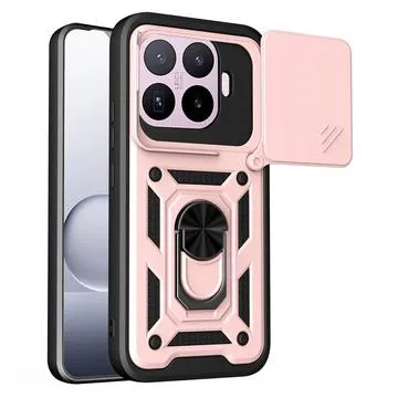 XIAOMI 17T PRO HIBRIDNA MASKA SA ROTIRAJUĆIM PRSTENOM I ŠTITNIKOM ZA KAMERU