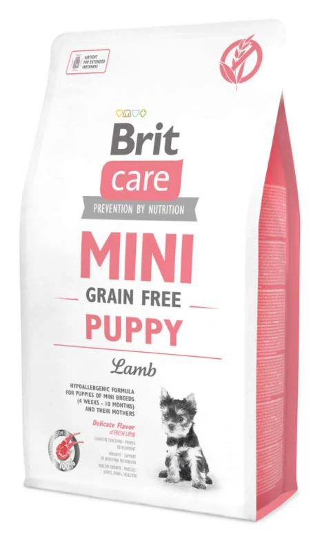 BRIT CARE Mini PUPPY, s jagnjetinom, bez žitarica
