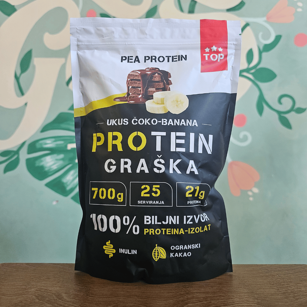 TopFood – Protein od graška – Čoko banana 700g