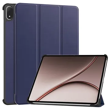 ONEPLUS PAD 4/OPPO PAD 5 PRO TRI-FOLD SERIES SMART FOLIO CASE - DARK BLUE