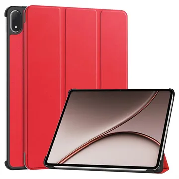 ONEPLUS PAD 4/OPPO PAD 5 PRO TRI-FOLD SERIES SMART FOLIO CASE - RED