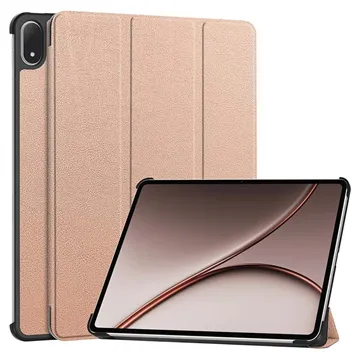ONEPLUS PAD 4/OPPO PAD 5 PRO TRI-FOLD SERIES SMART FOLIO CASE - ROSE GOLD