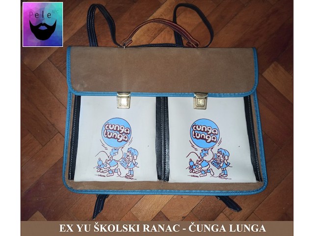 EX YU skolski ranac - Cunga Lunga - RARITET