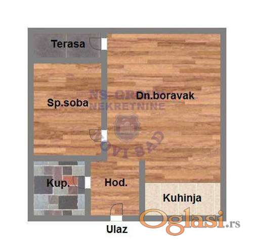 Cena sa PDV-om, dvosoban stan u izgradnji