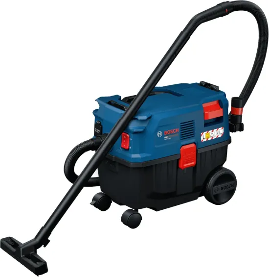 Usisivač za suvo-mokro usisavanje Bosch GAS12-25LS; 1200W; poluautomatsko otresanje filtera (06019S3100)