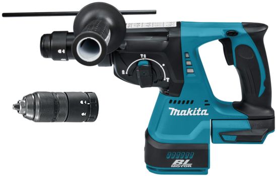 Akumulatorski elektro-pneumatski čekić Makita DHR243Z; bez baterije i punjača