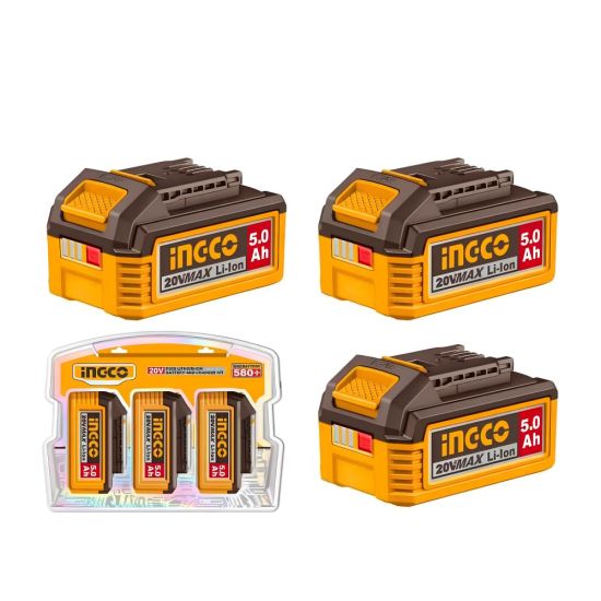 Set akumulatora - baterija 20V; 3 x 5,0Ah INGCO COSLI251198E