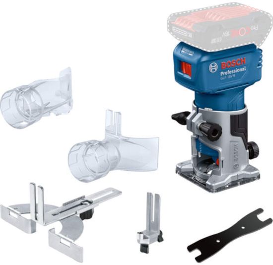 Bosch GLF 18V-8 akumulatorska glodalica za ivice; Solo, bez baterije i punjača (06016C6000)