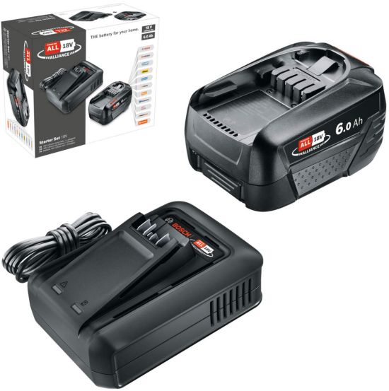 Bosch starter set 1 x akumulator 18V 6,0 Ah + punjač AL 18V-44 (1600A032A8)