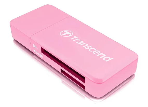 Card Reader USB All in 1 Transcend TS-RDF5R (USB 3.1) roze