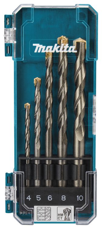 5-delni set burgija za beton Makita (D-72877)