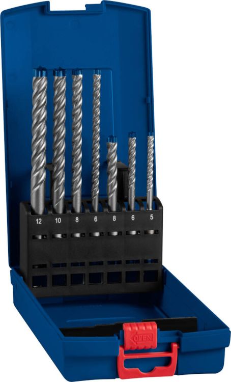 Bosch Komplet EXPERT SDS plus-7X burgija za udarne bušilice od 5/6/8/10/12 mm, 7-delni - 2608900195