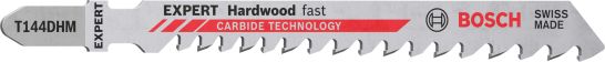 Bosch EXPERT „Hardwood Fast“ T 144 DHM list ubodne testere, 3-delni - 2608900541