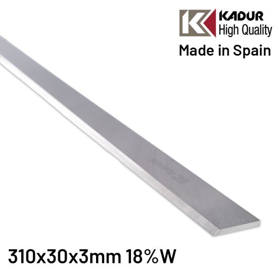 Abrihter nož 310x30x3mm HSS 18% W - Kadur