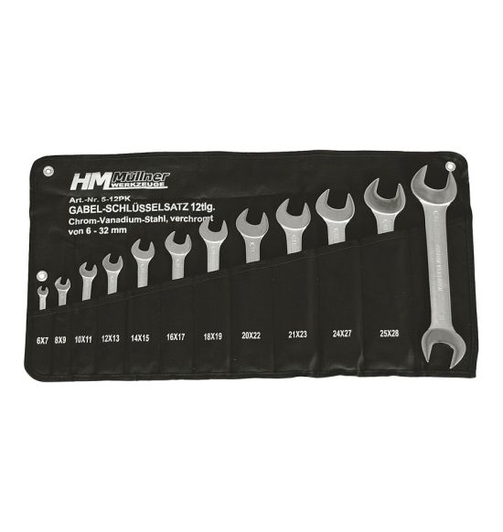 Viljuškasti ključevi set 6-32 HM Müllner (5-12PK)