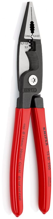 Knipex klešta za električne instalacije 200mm (13 81 200)