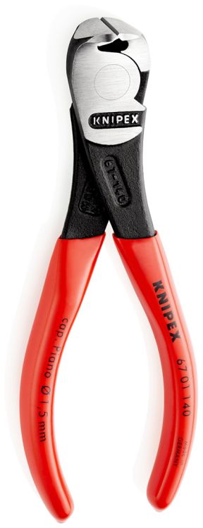 Ojačane Knipex čeone sečice 140mm - u blister pakovanju (67 01 140 SB)