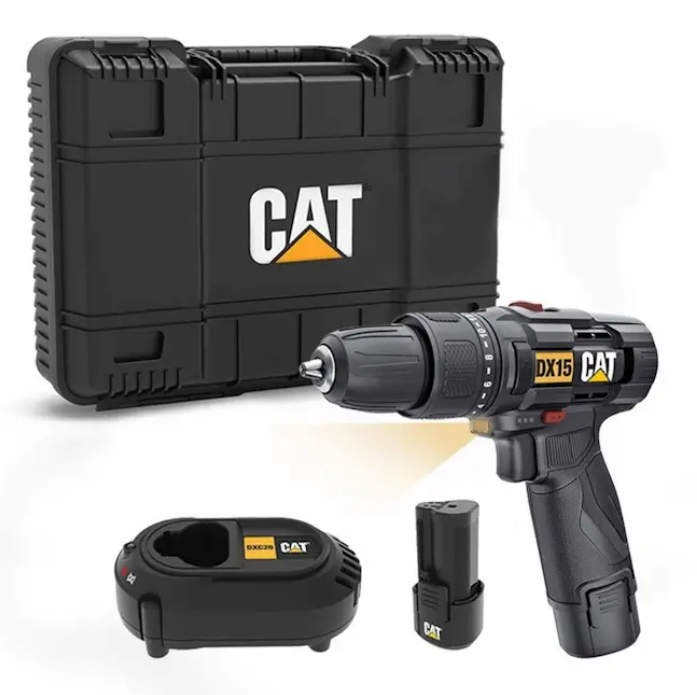 CAT aku-vibraciona bušilica zavrtač DX15.1 12V