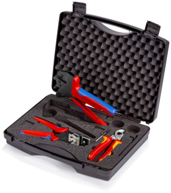Knipex 3-delni set alata za fotovoltaiku 4,0 / 6,0 / 10,0 mm² (97 91 03)