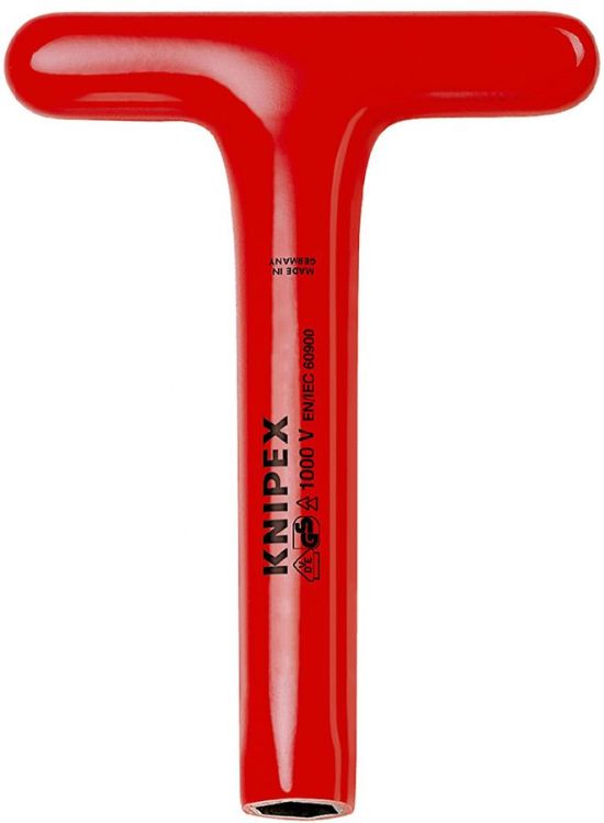 Knipex 1000V VDE izolovani nasadni ključ sa T drškom - 10mm (98 04 10)
