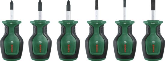 Bosch 6-delni set mini odvrtača (1600A032UK)