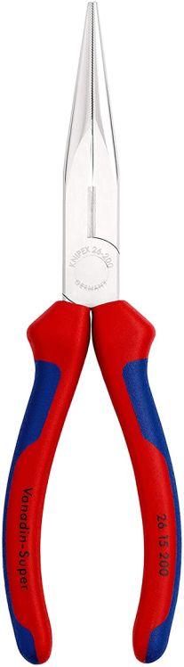 Knipex hromirana klešta špic prava sa bočnim sečenjem 200mm (26 15 200)