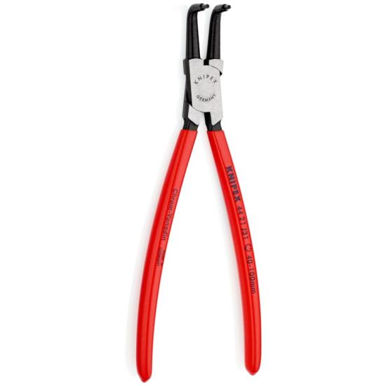 Kriva Knipex zeger klešta za unutrašnje sigurnosne prstenove 215mm - pod 90° (44 11 J31)