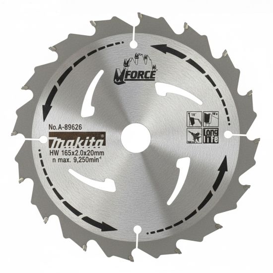 List za testeru od tvrdog metala, MForce, sa 16 zubaca Makita A-89626