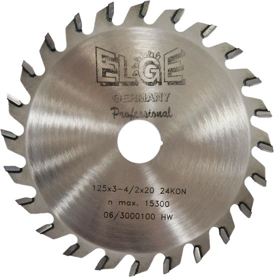 Elge konusni predrezač 125 x (3-4) x 20 x 24 FZ (10070200)