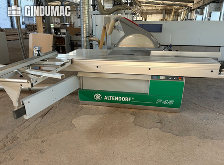 Altendorf F 45 тестера са клизном столом