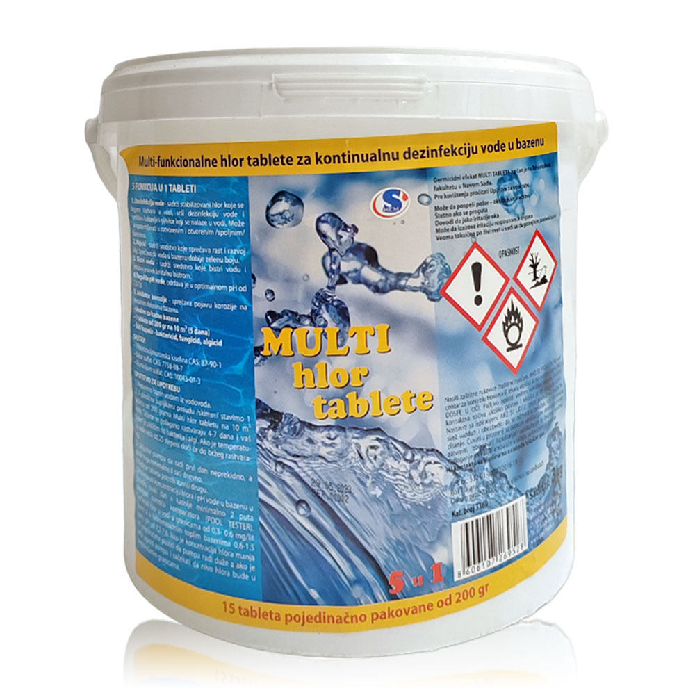 Multifunkcionalne Tablete 5u1 200g (Velike) – Pakovanje 1kg