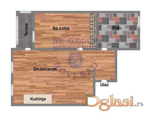 Na prodaju dvosoban u Beceju