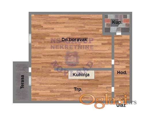Jednosoban stan na Bulevaru Oslobođenja