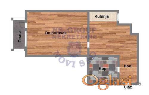 Stan na prodaju Petrovaradin 54m2, 572139