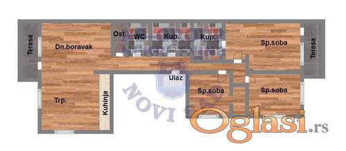 Mišeluk, 96m2 pdv rok 2027 mart