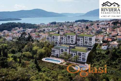 Na prodaju penthaus trosoban stan Mrcevac Tivat