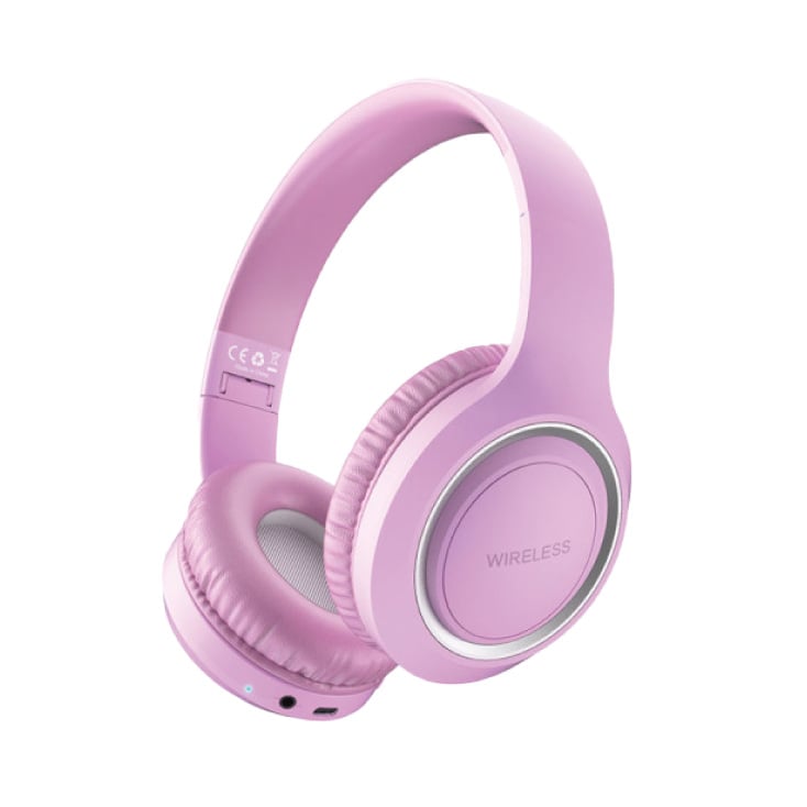 Stereo Bluetooth slušalice sa mikrofonom TWS100 roze