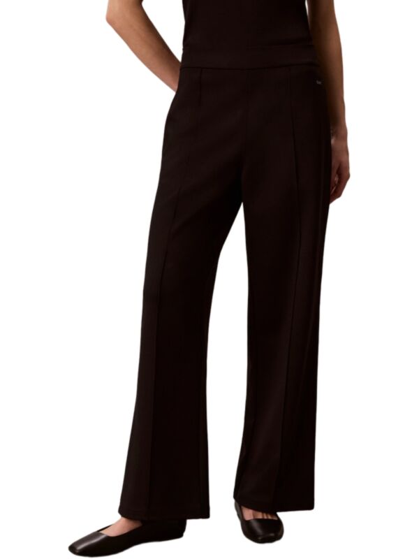 Calvin Klein - Crne ženske široke pantalone