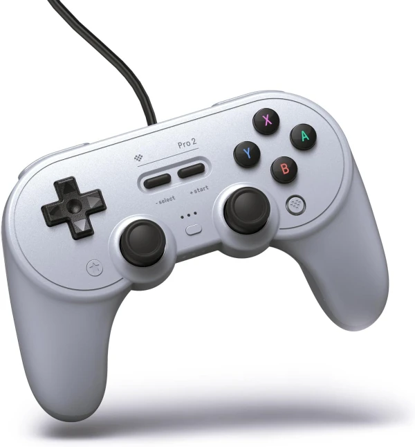 Gamepad 8BitDo Pro 2 BT/2.4Ghz/Multi platform/Vibracija/Hall Effect/TMR/Gray