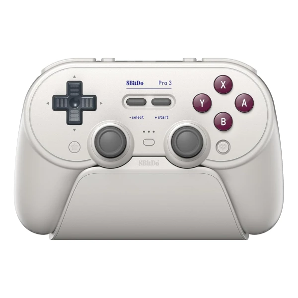 Bežični gamepad 8BitDo Pro 3 BT/2.4Ghz/Multi platform/Vibracija/Hall Effect/TMR/G Classic + Dock