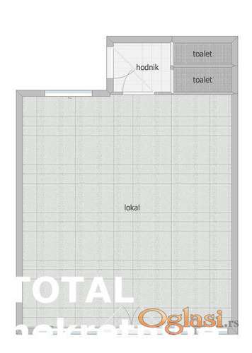 POSLOVNI PROSTOR - NOVI SAD - SOCIJALNO - 88m2 - 262850 evra