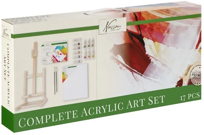 Set akrilnij boja 17kom