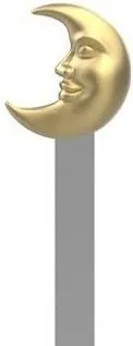 Metalni bookmarker MESEC