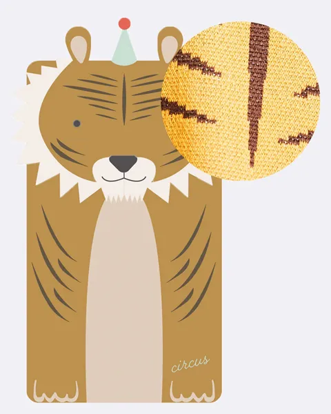 Ćebe za bebe TIGAR 80x140cm