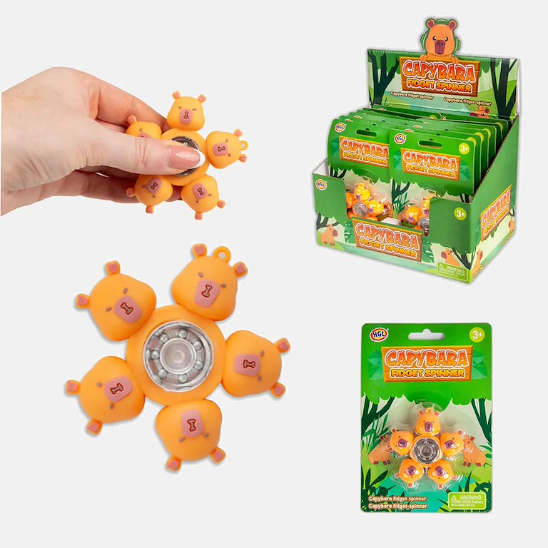 Antistres igračka fidget spimmer CAPYBARA