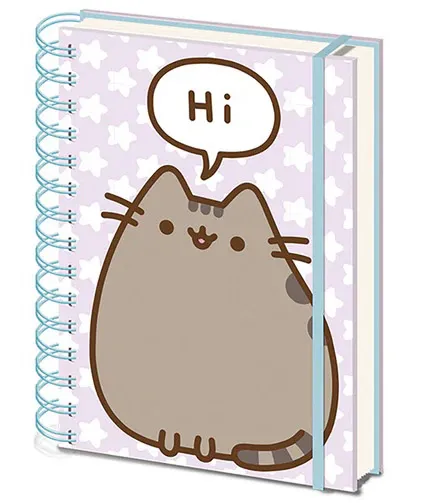 Notes A5 sa spiralom TP PUSHEEN SAYS HI
