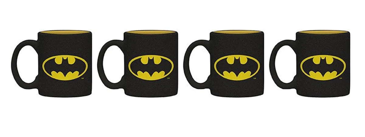 Set četiri espreso šoljice BATMAN ICONIC