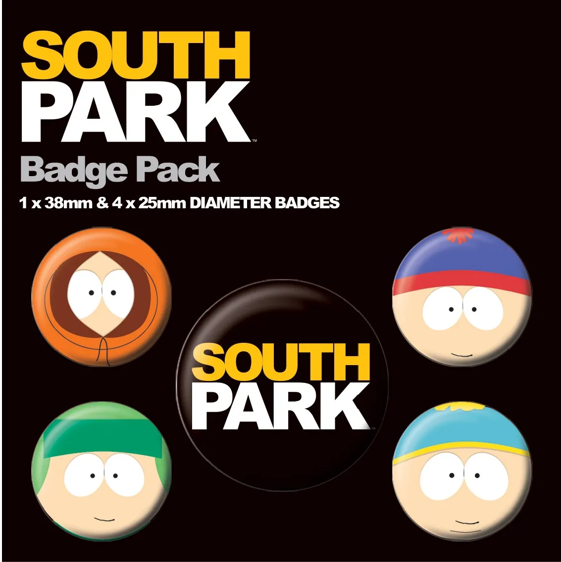 Bedž SOUTH PARK (FACES)